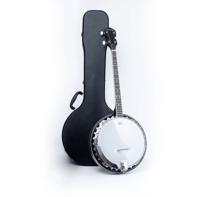 Clareen Bridge Banjo | 17 fret with Hard Case - Hugh Culloty, Tralee, Kerry